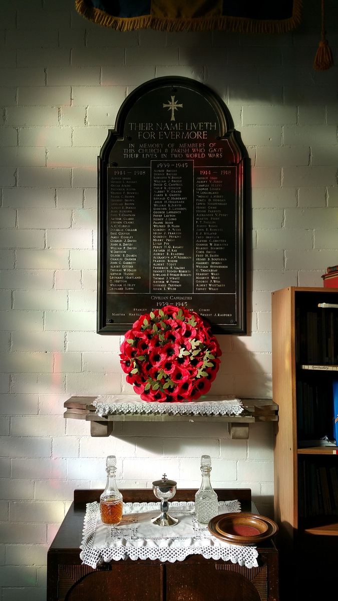Remembrance Sunday in Birmingham | St Oswald's Church